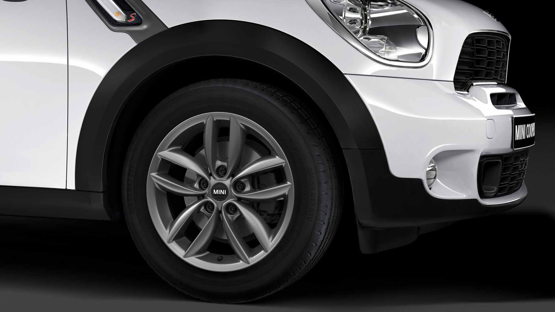 Light alloy wheel 5-Star Double-spoke R124 in Anthracite