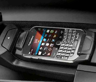 Snap-in adapter for RIM/BlackBerry mobile phones
