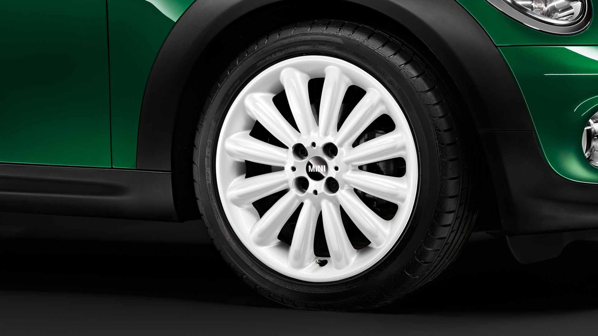 Light alloy wheel Infinite Stream-spoke R116 in White