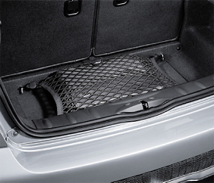 Luggage compartment nets