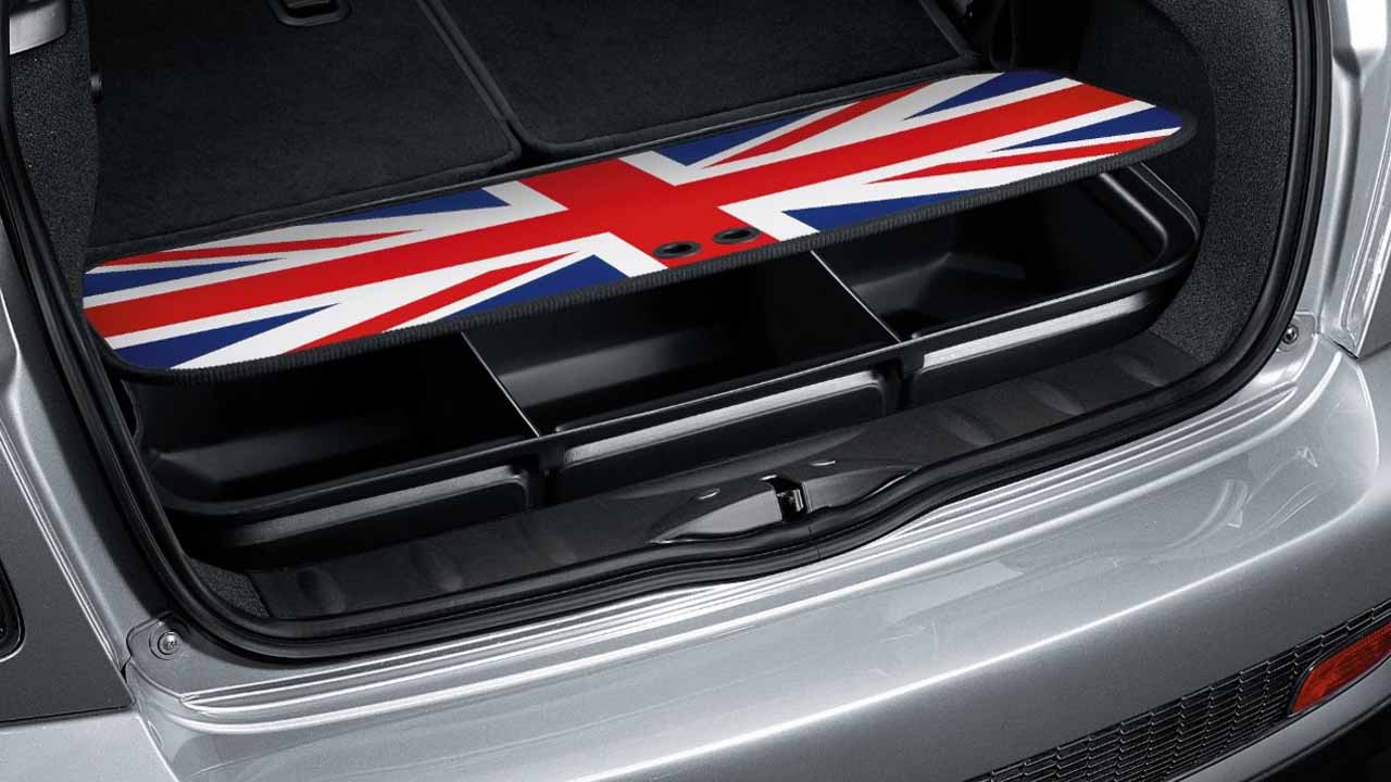 Luggage compartment tray