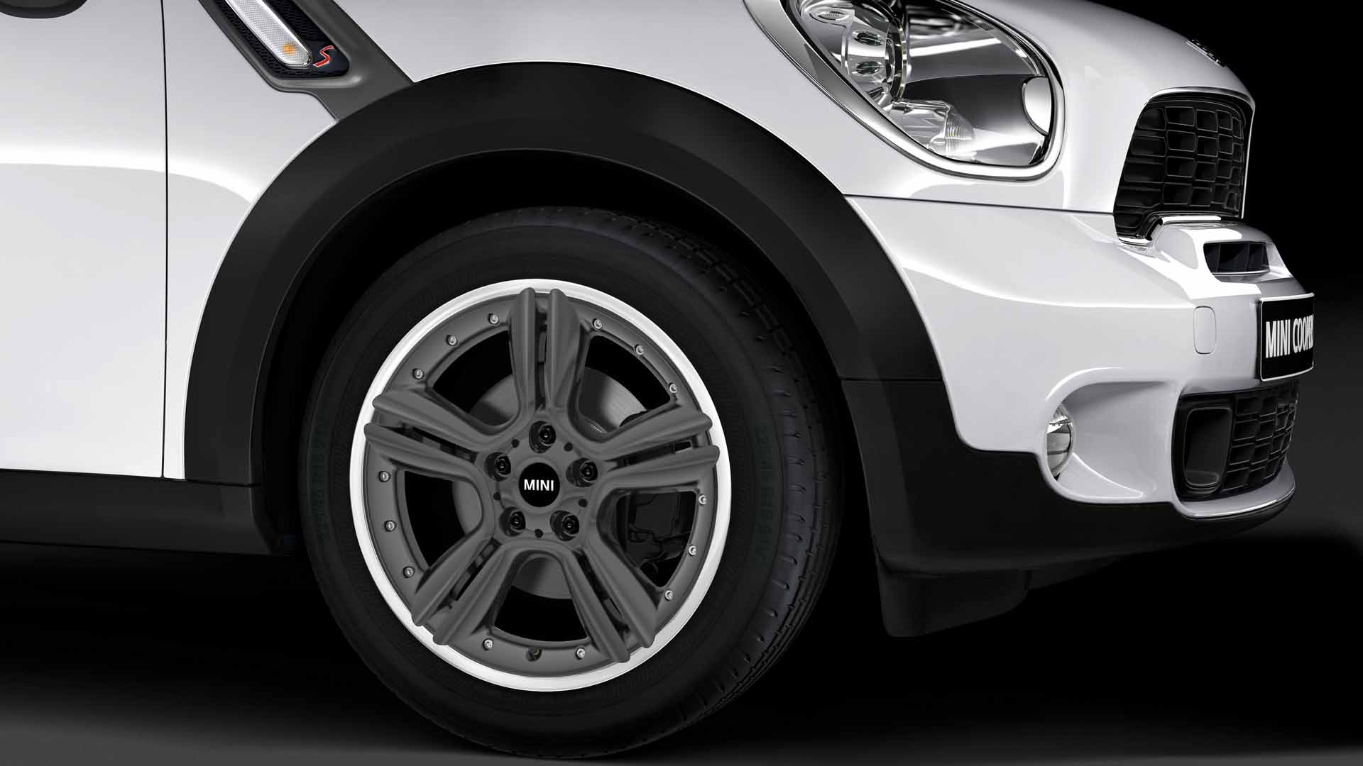 Light alloy wheel 5-Star Double Spoke R127 in Anthracite, matt