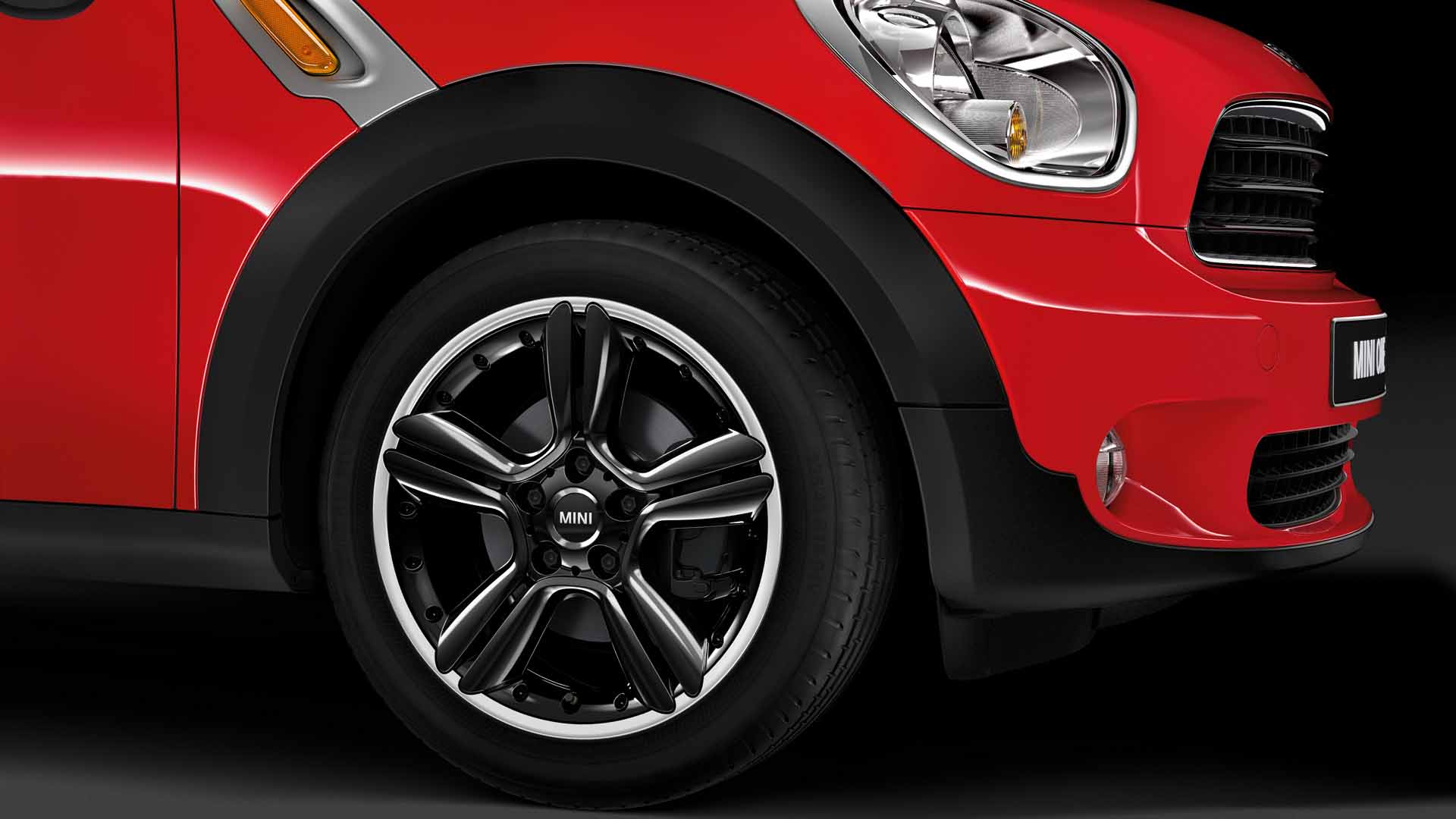 Light alloy wheel 5-Star Double-spoke composite R127 in Brilliant Black